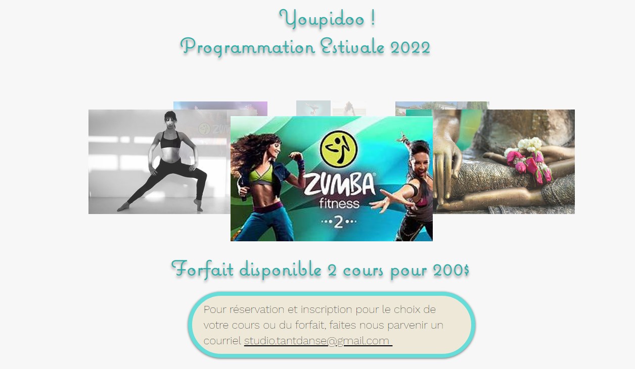 Programmation Été 2022/ Dernière journée d'inscription
