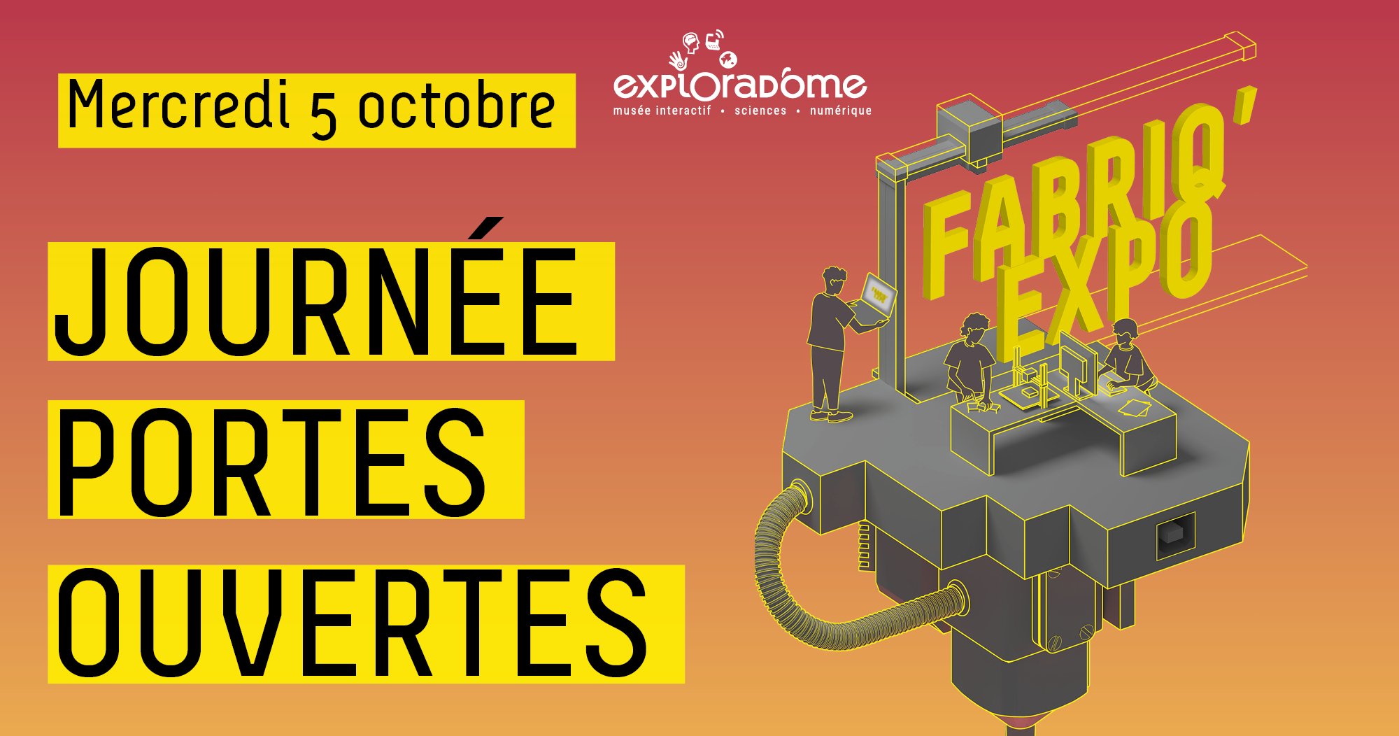 Plus qu'une semaine avant notre Journée Portes Ouvertes