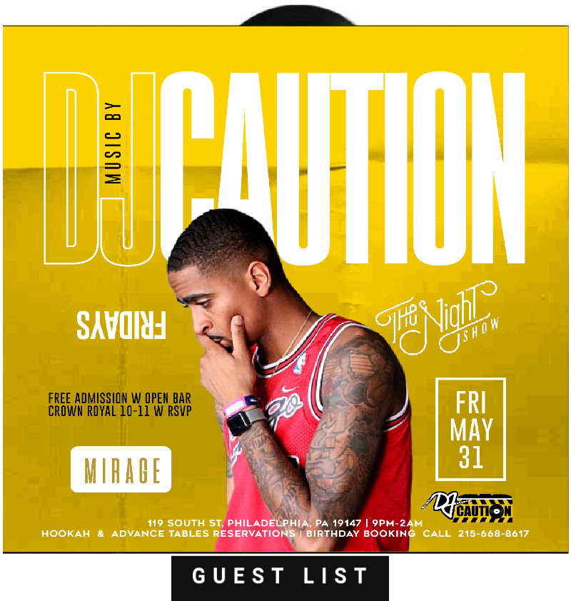 Crown Royal x Roots Picnic Pre Party w DJ Caution + Philadelphia Eagles ...