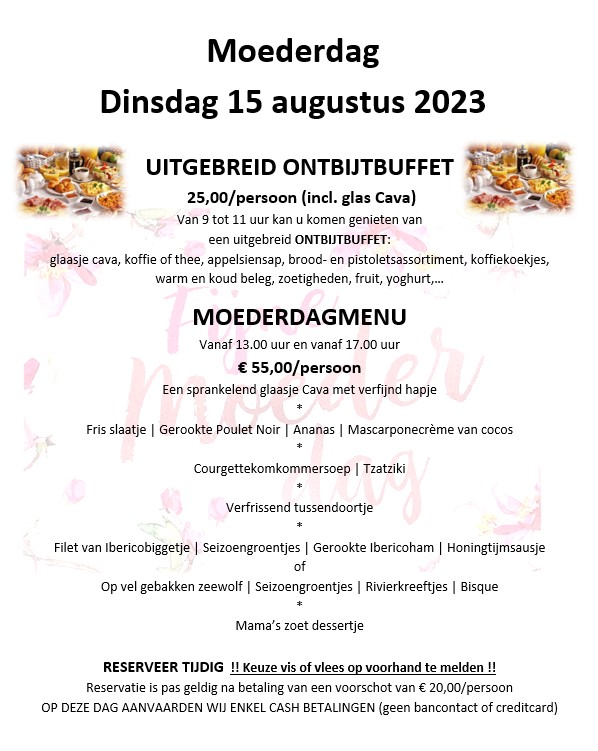 Nieuwsbrief Calesberg - JG14, N7 - Moederdag - Beer&Food Pairing ...