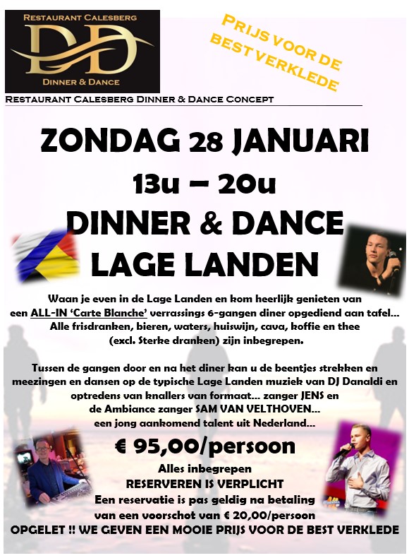 Nieuwsbrief Calesberg - JG15, N1 - Welkom 2024 - Dinner&Dance - Valentijn