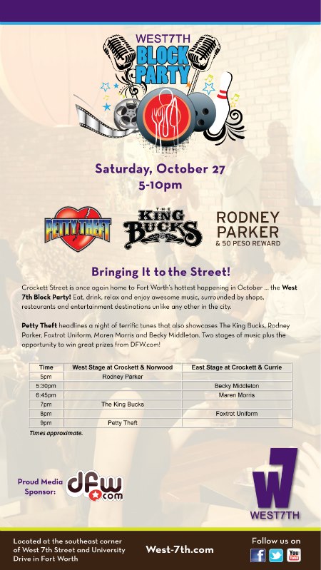 Halloween @ The Stone | West 7th Block Party | Sunday Brunch